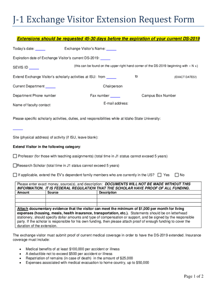 Fillable Online J-1-Exchange-Visitor-Extension-Request-Form.pdf Fax ...