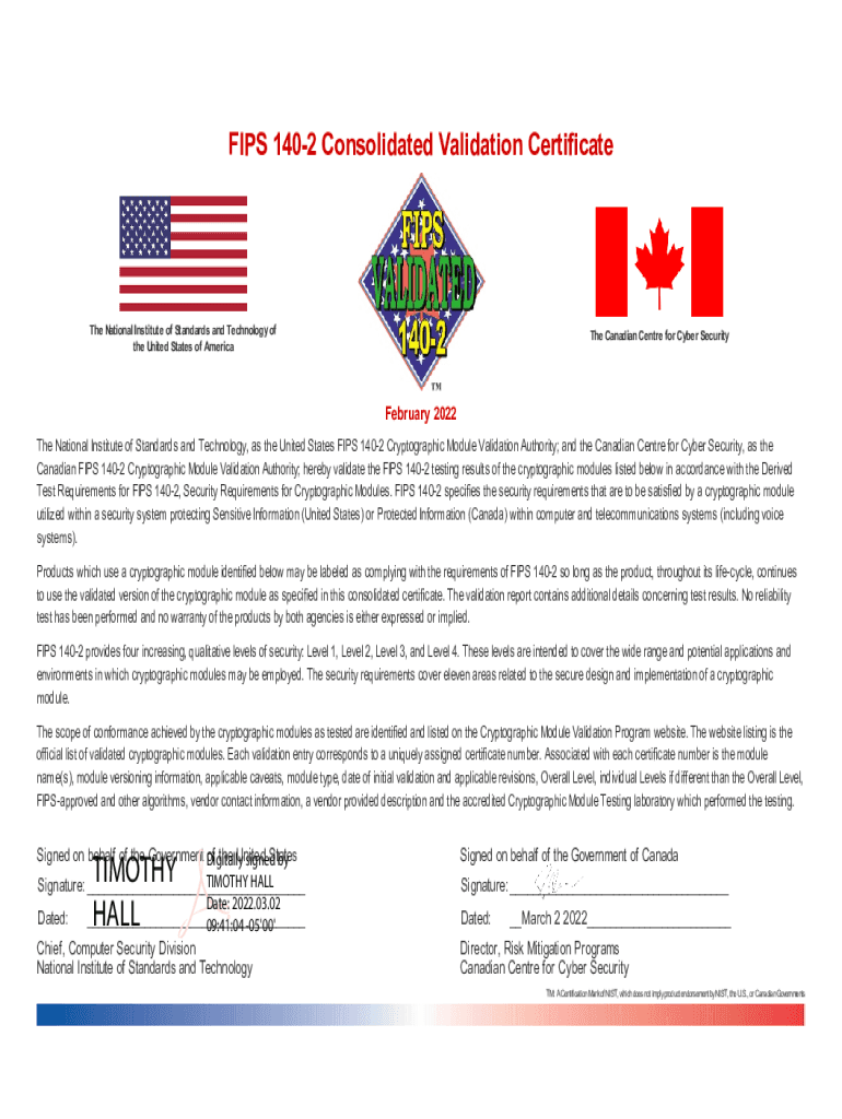 Fillable Online csrc nist Automated Cryptographic Validation Protocol ...