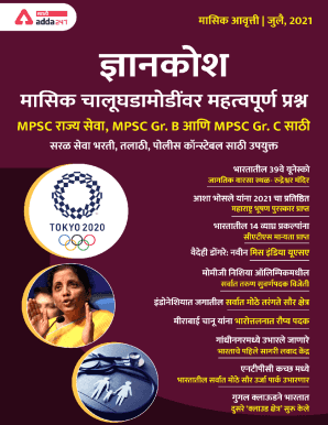 Fillable Online Adda 247 Current Affairs 1000+ Most Important Current ...