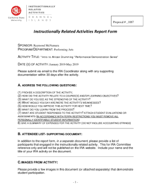 Fillable Online Activity Proposal SamplePDFChangeBehavior Modification - Scribd Fax Email Print ...