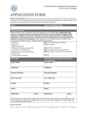 Fillable Online ecorsemi.gov Reference Forms-and-PermitsEcorse, MI ...