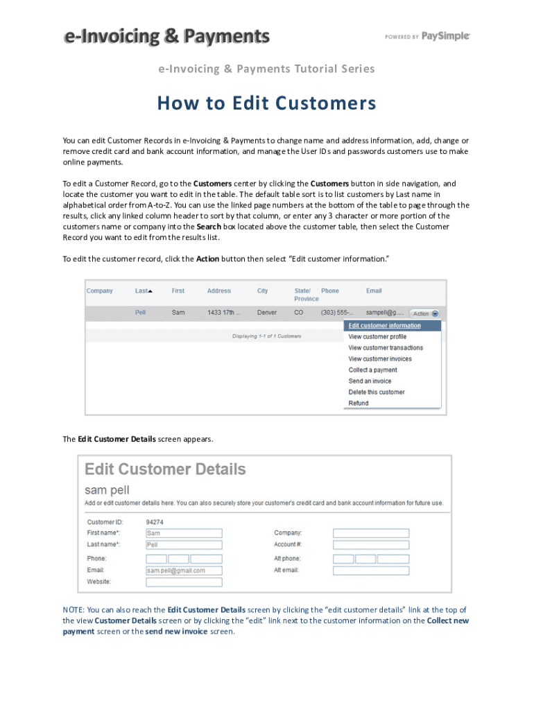 Fillable Online eInvoice: Global E-Invoicing Tax Compliance Software ...