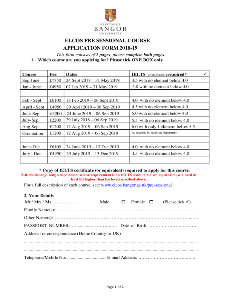 Fillable Online pre-sessional-application-form.doc - PRE-SESSIONAL ...
