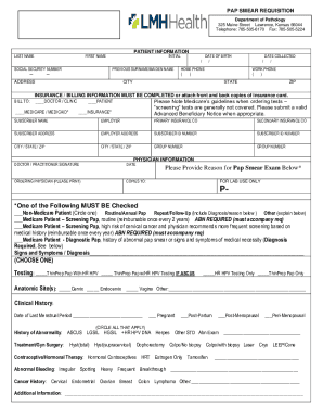 Fillable Online pathlabs.ufl.edupap-smear-test-conventionalPap Smear ...