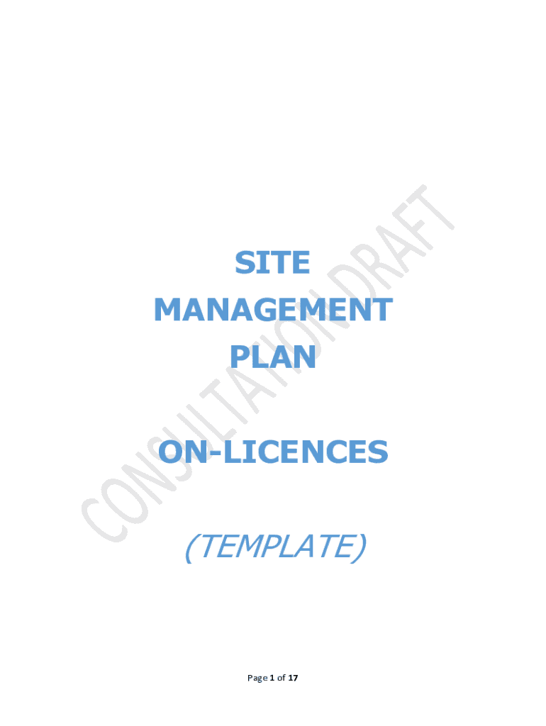 Fillable Online Waste Management Plan Templates - SWMPSafetyCultureSite ...
