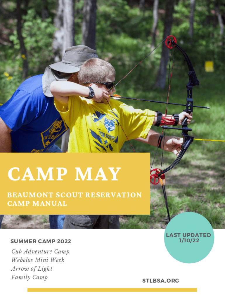 Fillable Online C A M P M A Y - Scouting Event Fax Email Print - pdfFiller