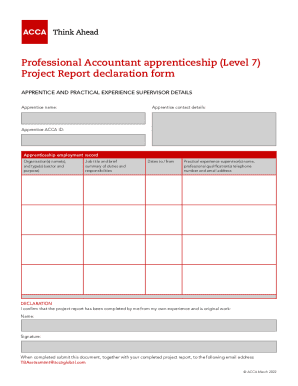 Fillable Online 4986 Level 7 PR declaration form v3.pdf - ACCA Global ...