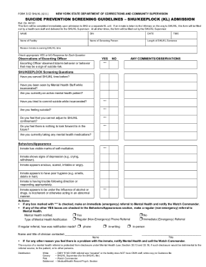 Fillable Online op nysed NEW YORK STATE DEPARTMENT OF CORRECTIONS AND ...