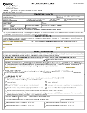 Fillable Online How to Request a Car Crash Report With a CRD 93 Form ...