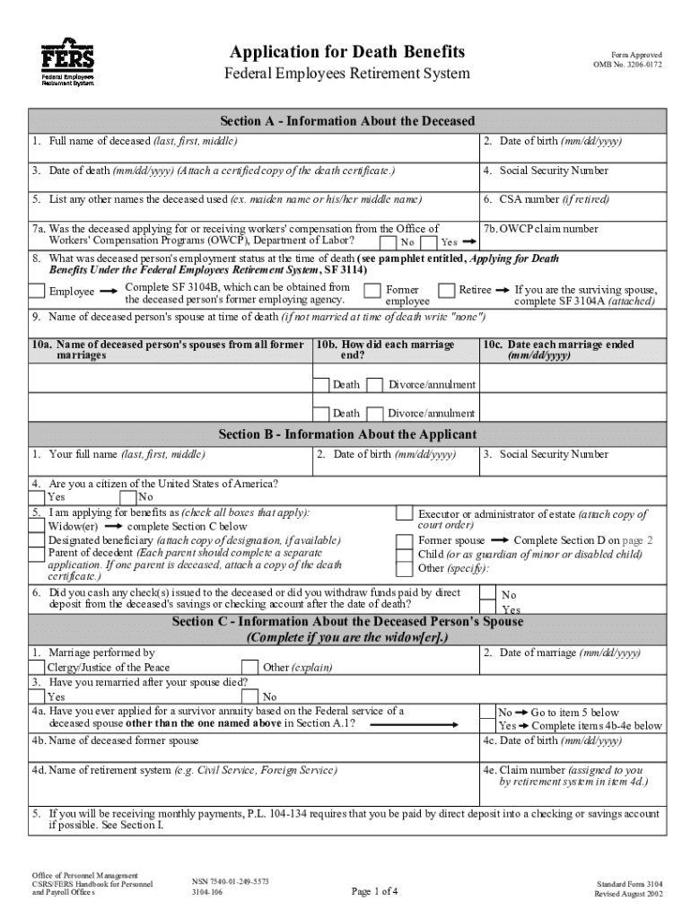 Fillable Online Federal Register :: Information Collection: Application ...