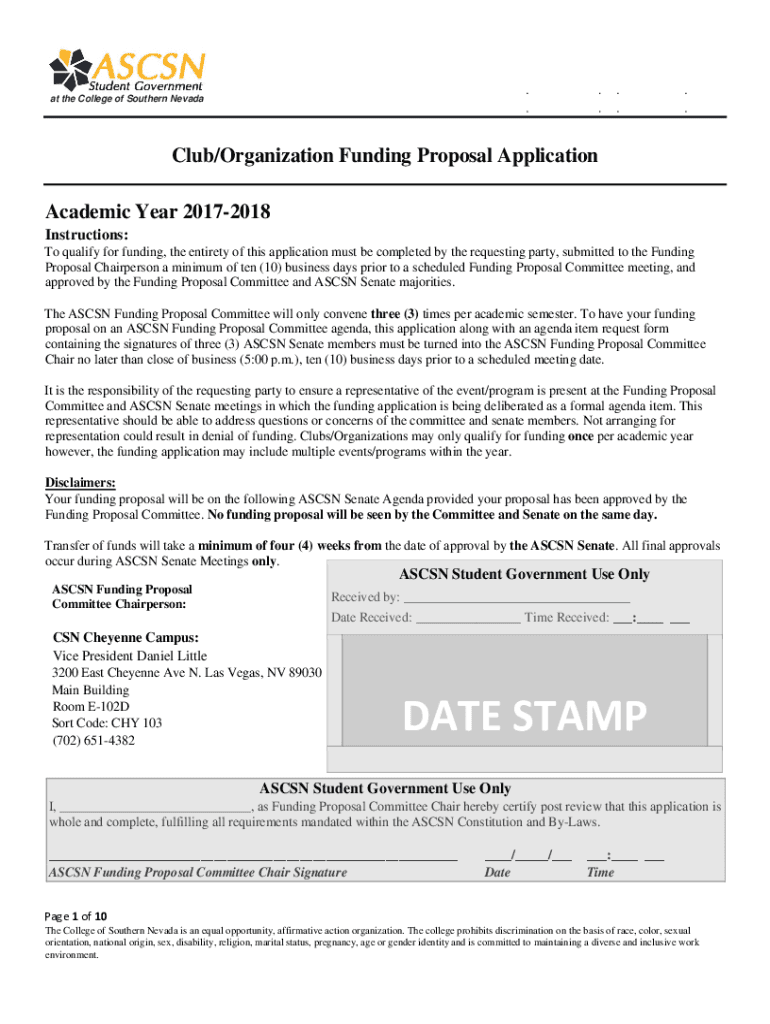 Fillable Online FREE 11+ Sample Funding Proposal Forms in PDFMS WordExcel Fax Email Print ...