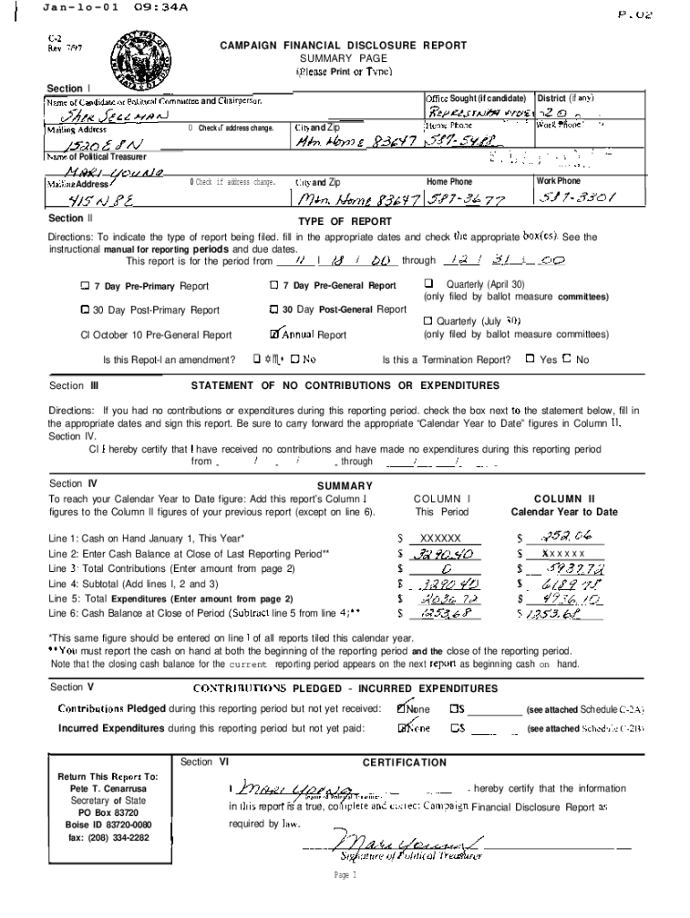 Fillable Online sos idaho J//s& BL Fax Email Print - pdfFiller