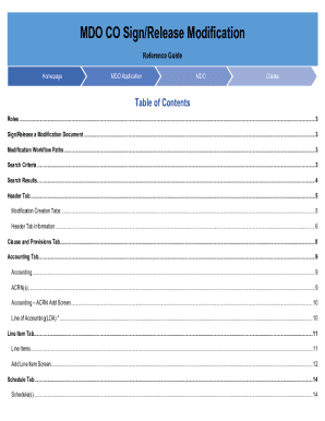 Fillable Online Fillable Online MDO CS Create Modification. This guide ...
