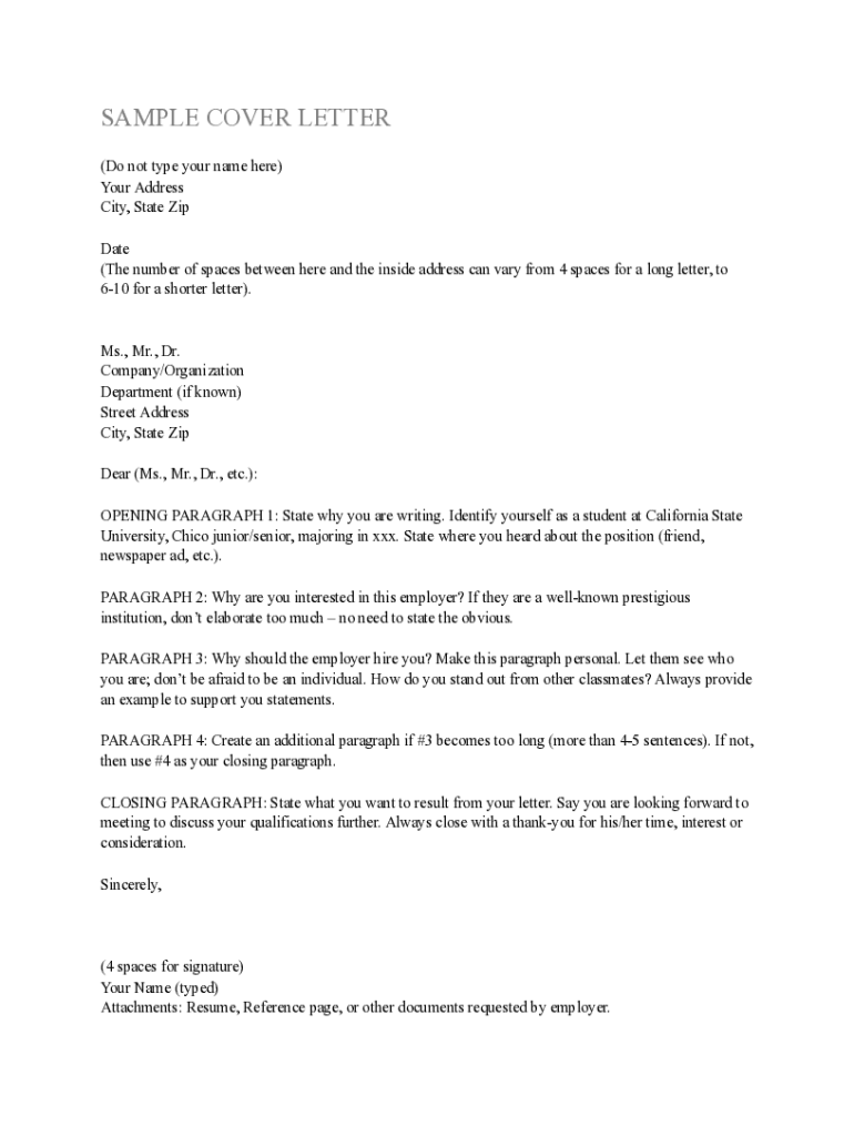 Fillable Online sample letter Fax Email Print - pdfFiller