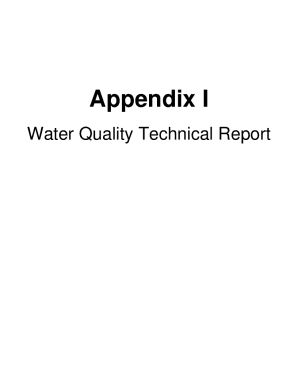 Fillable Online docslib.orgwater-quality-technical-appendixWater Quality Technical Appendix ...