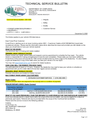 Fillable Online Year VIN Range Vehicle-Specific Equipment - National ...