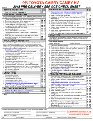 Fillable Online CAMRY/CAMRY HV - National Highway Traffic Safety Administration Fax Email Print ...
