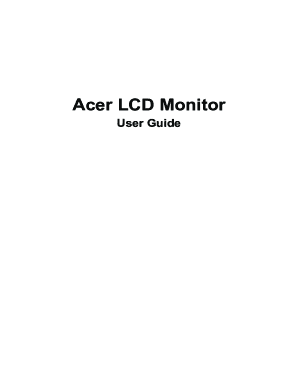 Fillable Online Download Acer Support Drivers and ManualsAcer United ...