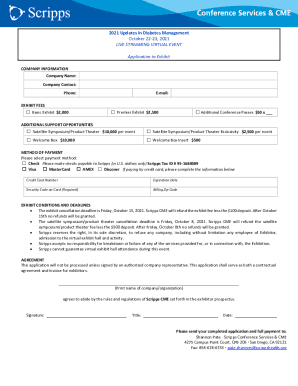Fillable Online VIRTUAL EVENT Exhibitor Prospectus - Scripps Health Fax ...