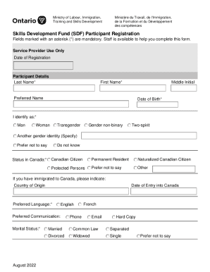 Fillable Online forms.mgcs.gov.on.caorganizationaboutMinistry of Labour ...