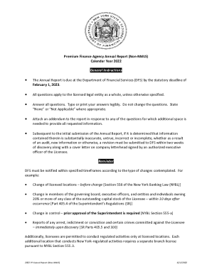 Fillable Online New York State Department of Financial Services - dfs ...