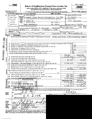 Fillable Online Instructions for Form 990 Return of Organization ...
