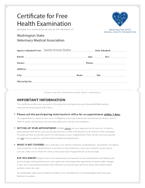Fillable Online Medical Examiner's Certificate (MEC), Form MCSA ...