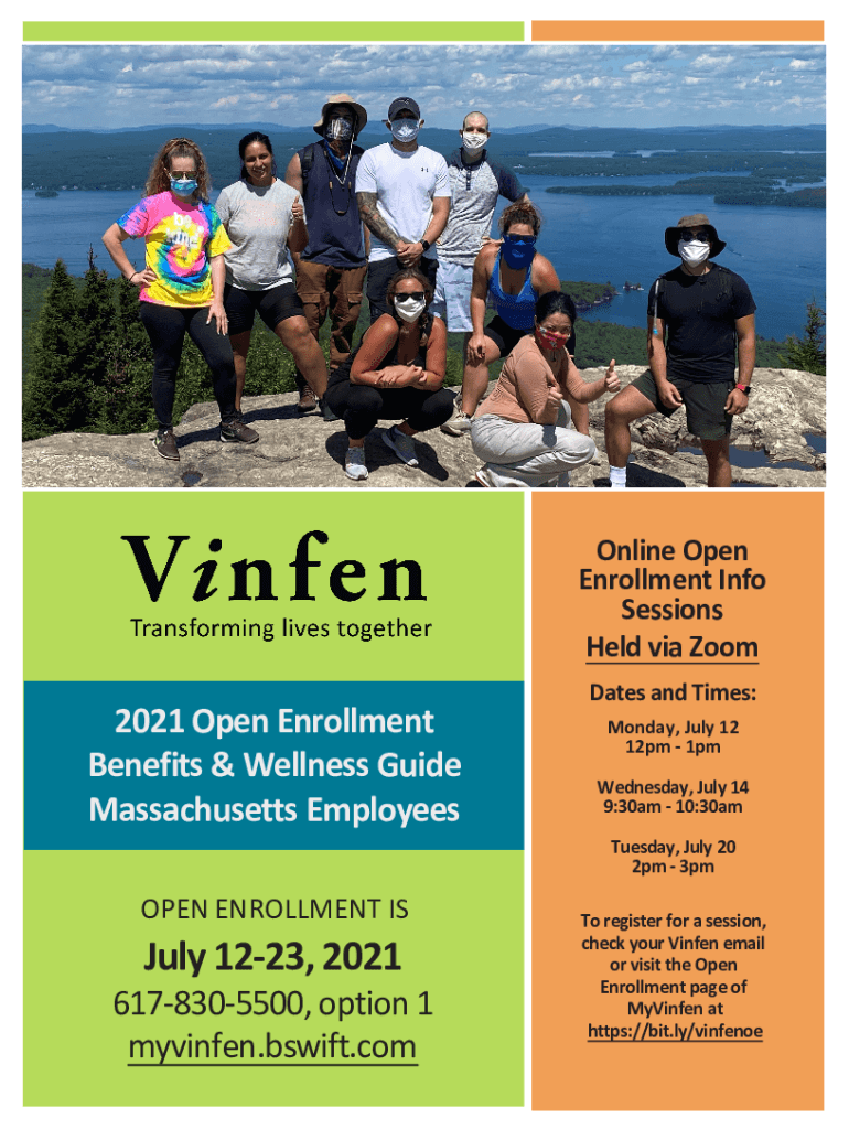 Fillable Online Open Enrollment 2023 Information and Virtual Open ...