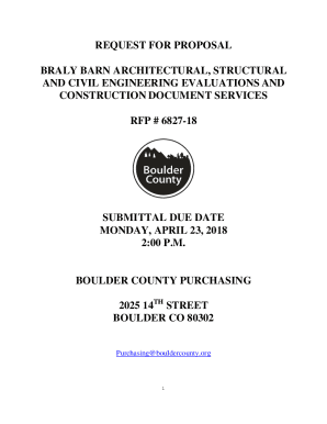 Fillable Online Request For Proposal (RFP) for Architectural and ...