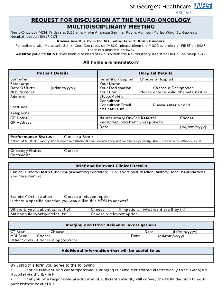 doczz.netdoc8086502The Neuro-oncology MDT Referral (Word) - doczz.net ...