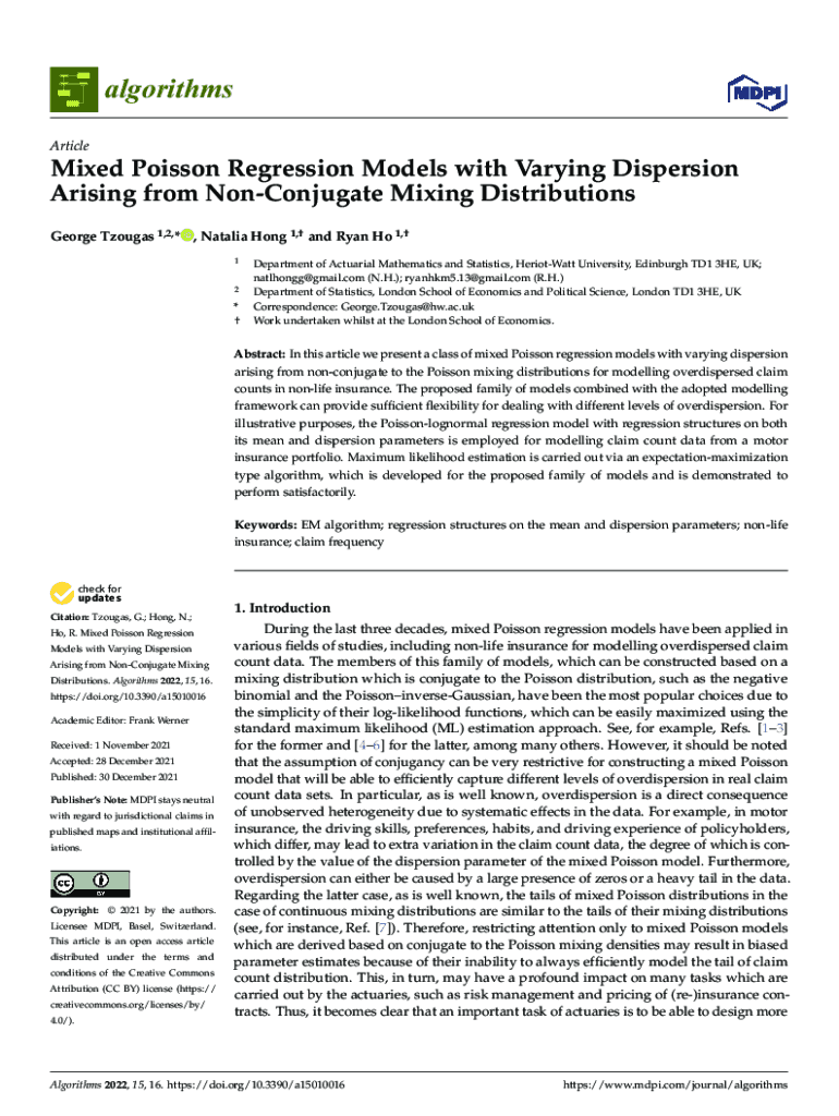 Article10general Mixed Poisson Regression Models