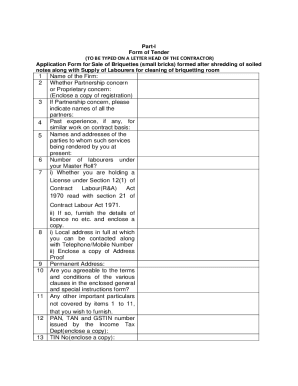 Fillable Online Tender Request Letter Templates for WordWord & Excel ...