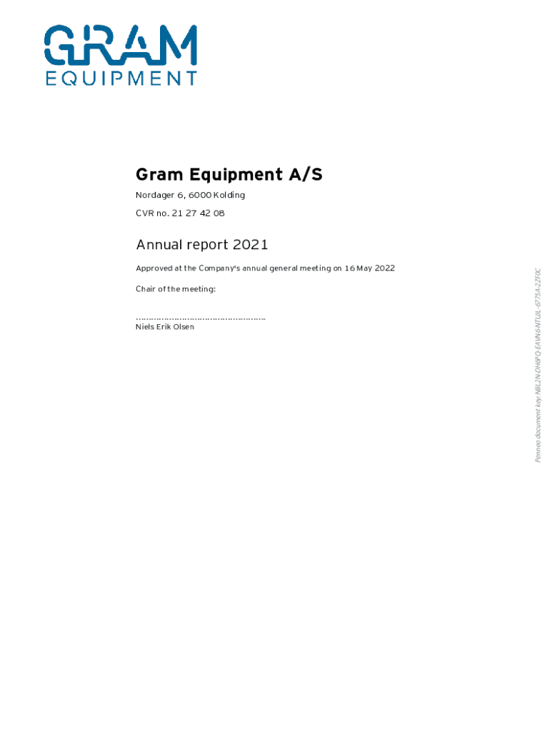 Fillable Online ie.kompass.comcgram-equipment-a-sGram Equipment A/s ...