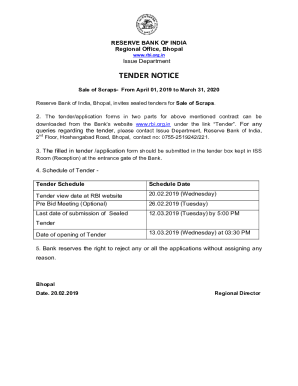 Fillable Online Reserve Bank of India - Bhopal - Profile - m.rbi.org.in ...