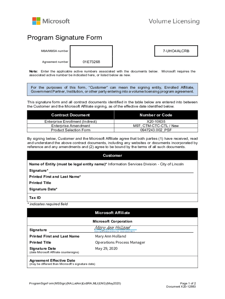 Fillable Online Agreement number Fax Email Print - pdfFiller