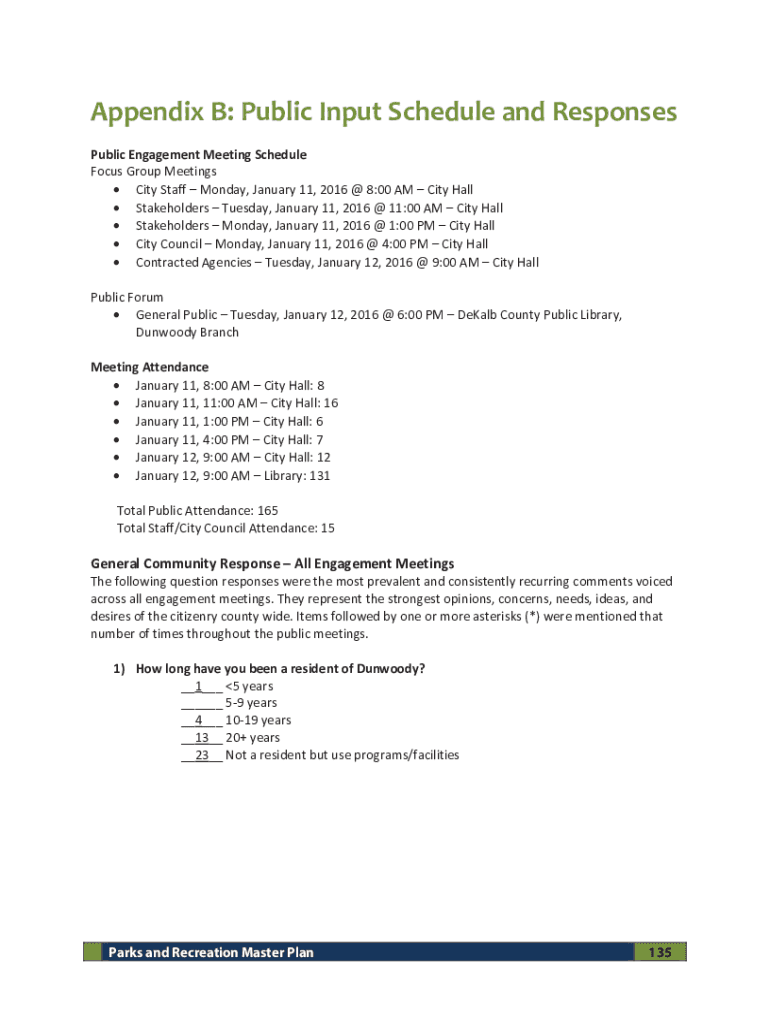 Fillable Online Appendix B: Full schedule of Phase 2 public engagement sessions Fax Email Print ...