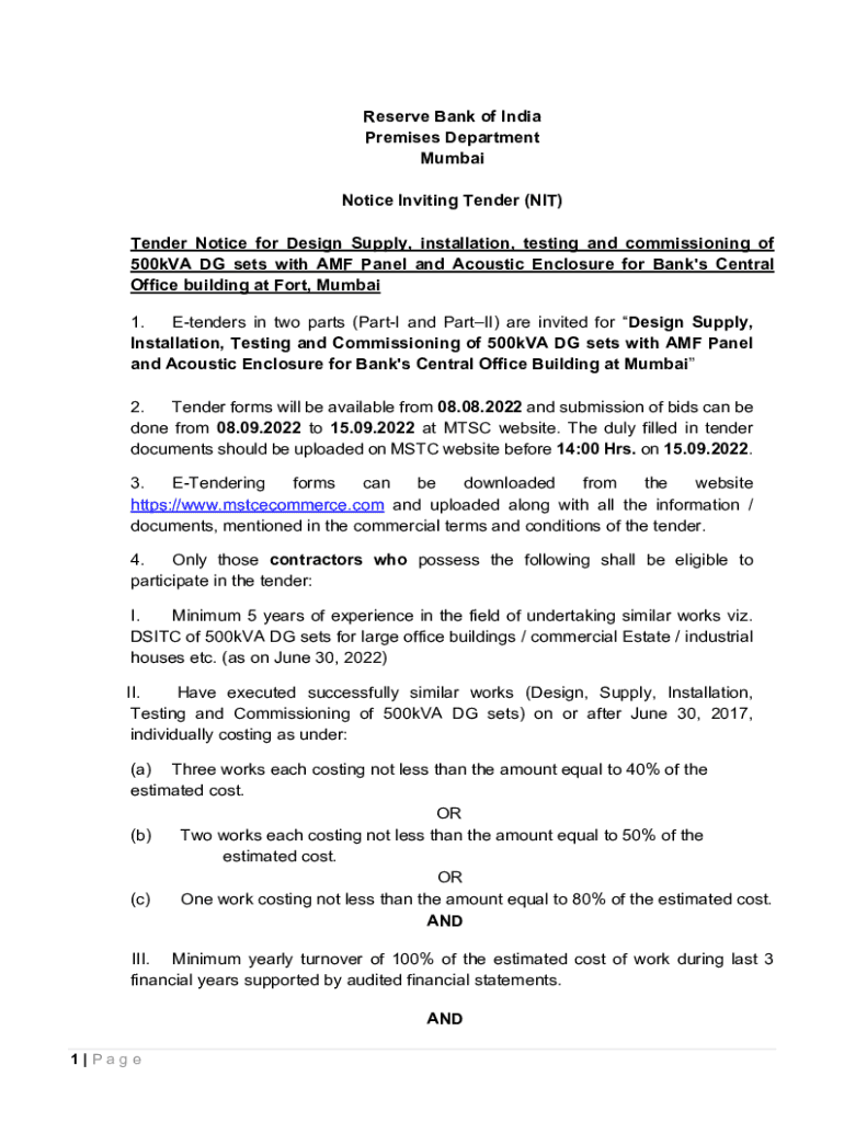 Fillable Online rbidocs.rbi.org.inrdocscontentReserve Bank of India Premises Department Mumbai ...