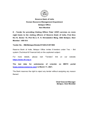 Fillable Online Reserve Bank of India - Belapur - Departments Fax Email ...
