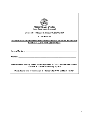 Fillable Online RESERVE BANK OF INDIA ISSUE DEPARTMENT GUWAHATI E ...