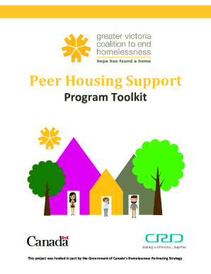 Fillable Online Peer Housing Support Program - Victoria ...