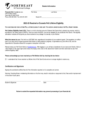 Fillable Online financialaid.uic.eduStudent Financial Aid and ...