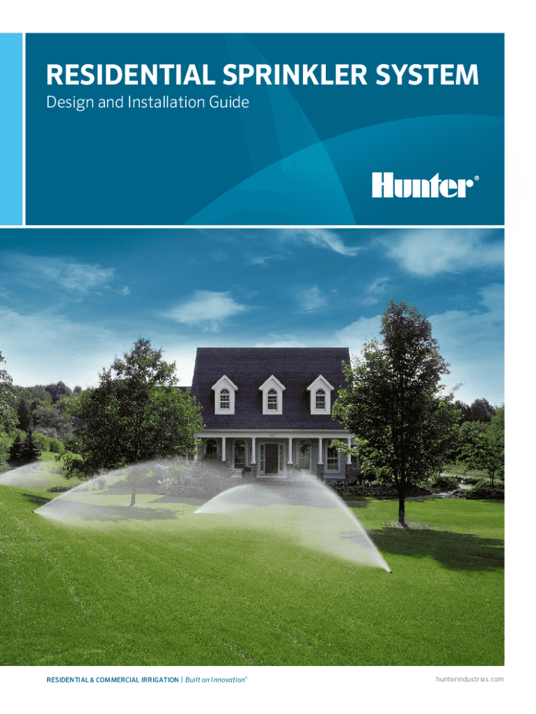 Fillable Online How to Design Your Own Lawn Sprinkler System ...
