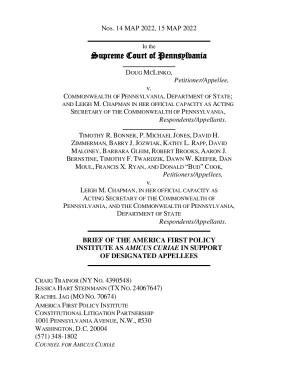 Fillable Online Supreme Court of Pennsylvania Appeal Docket Sheet ...