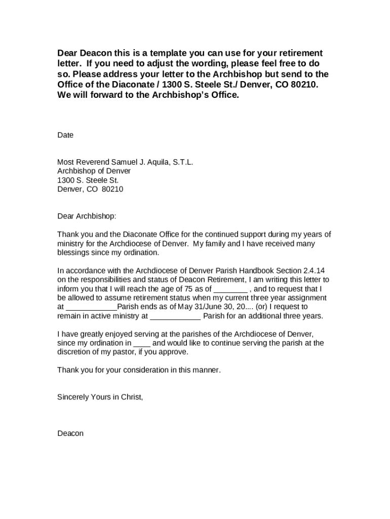 40 Amazing Retirement Announcement Emails & Letters (Free Template ...