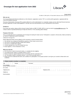 Fillable Online Oncotype DX Breast Recurrence Score TestExact ...