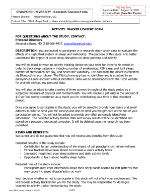 Fillable Online med.stanford.educontentdamIRB USE ONLY STANFORD ...
