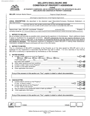 Fillable Online SELLER'S PROPERTY DISCLOSURE STATEMENT - LoopNet Fax ...