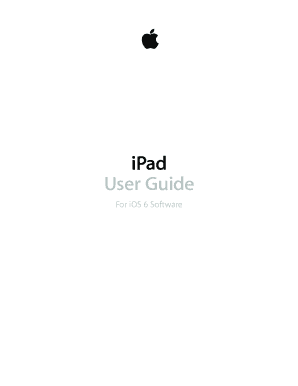 Fillable Online Download or bookmark the iPad User Guide - Apple ...
