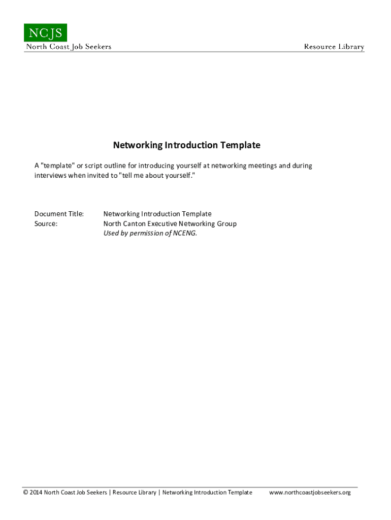 Fillable Online 6 Introduction Email Template Examples (How To Write ...