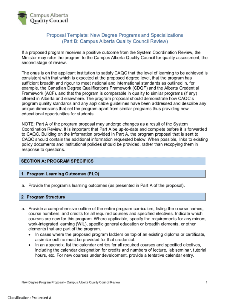 Fillable Online Proposals for New Graduate Degrees, Certificates and ...